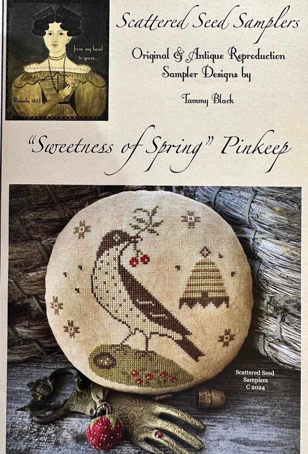 Scattered Seed Samplers Sweetness of Spring Pinkeep - Etsy