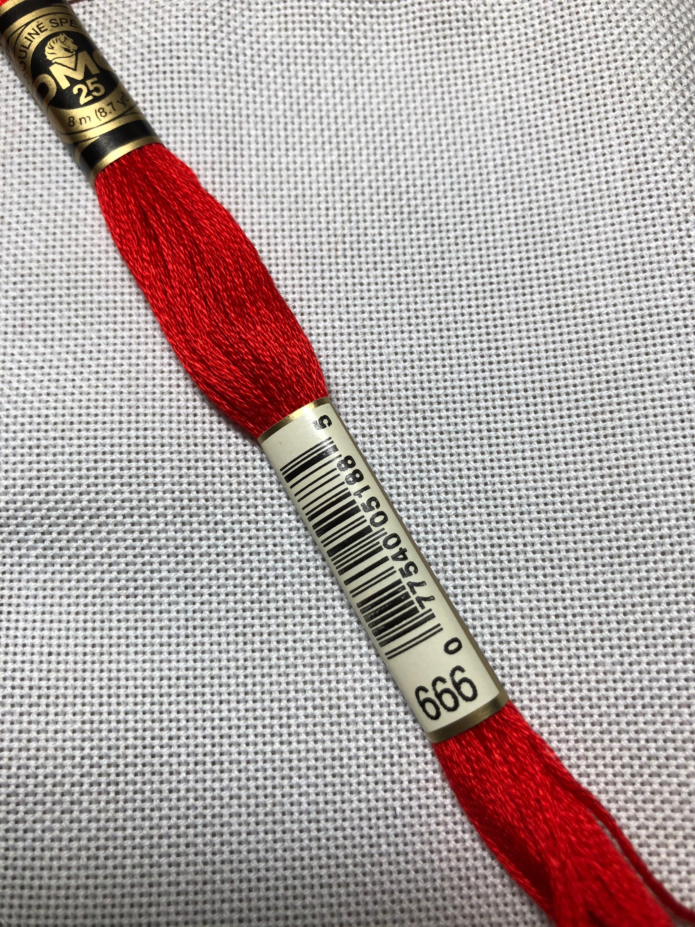 DMC Floss 666 676 677 680 699 700 701 712 | Etsy