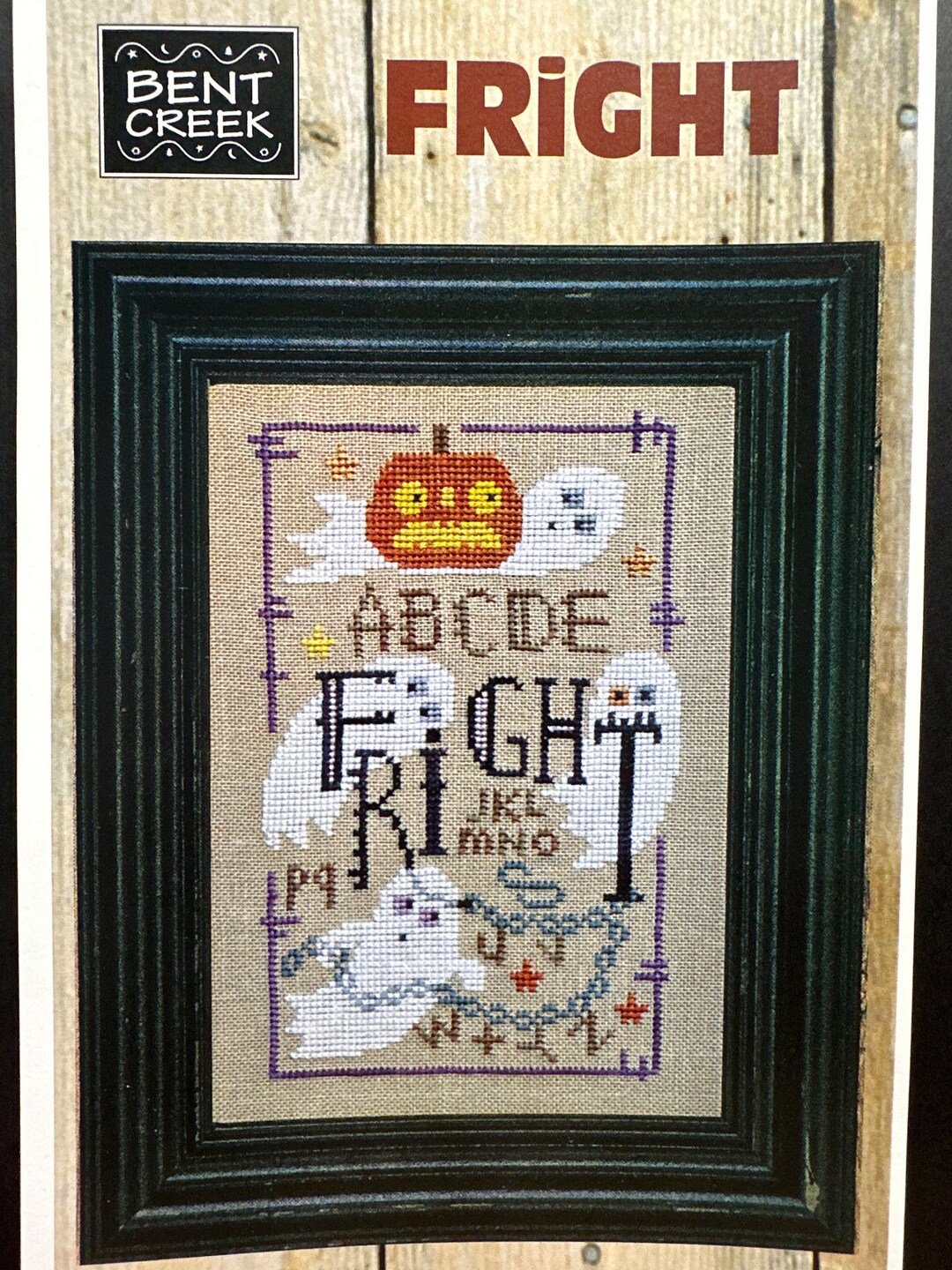 Bent Creek - Fright - Spooky Sampler - Halloween - Ghosts - Pumpkins - Nashville Needlework ...