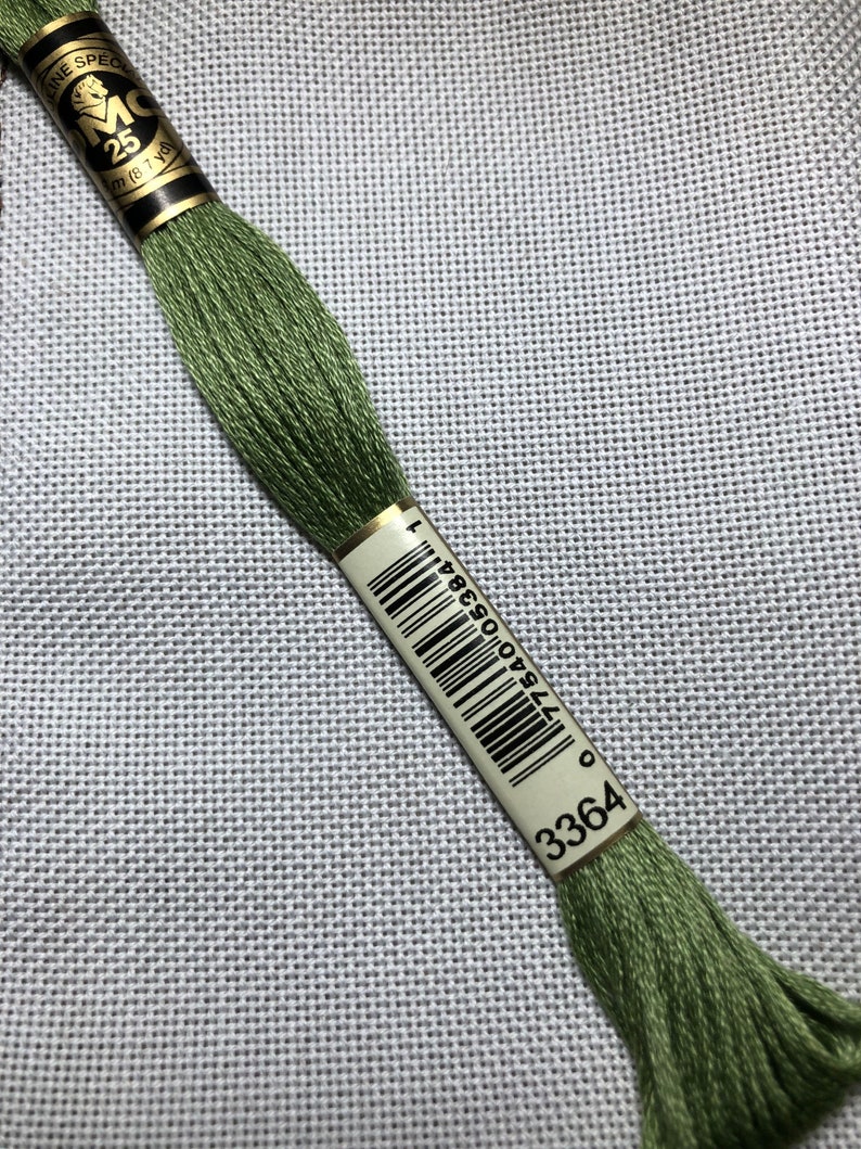 DMC Floss 3326 3340 3341 3345 3346 3347 3362 - Etsy