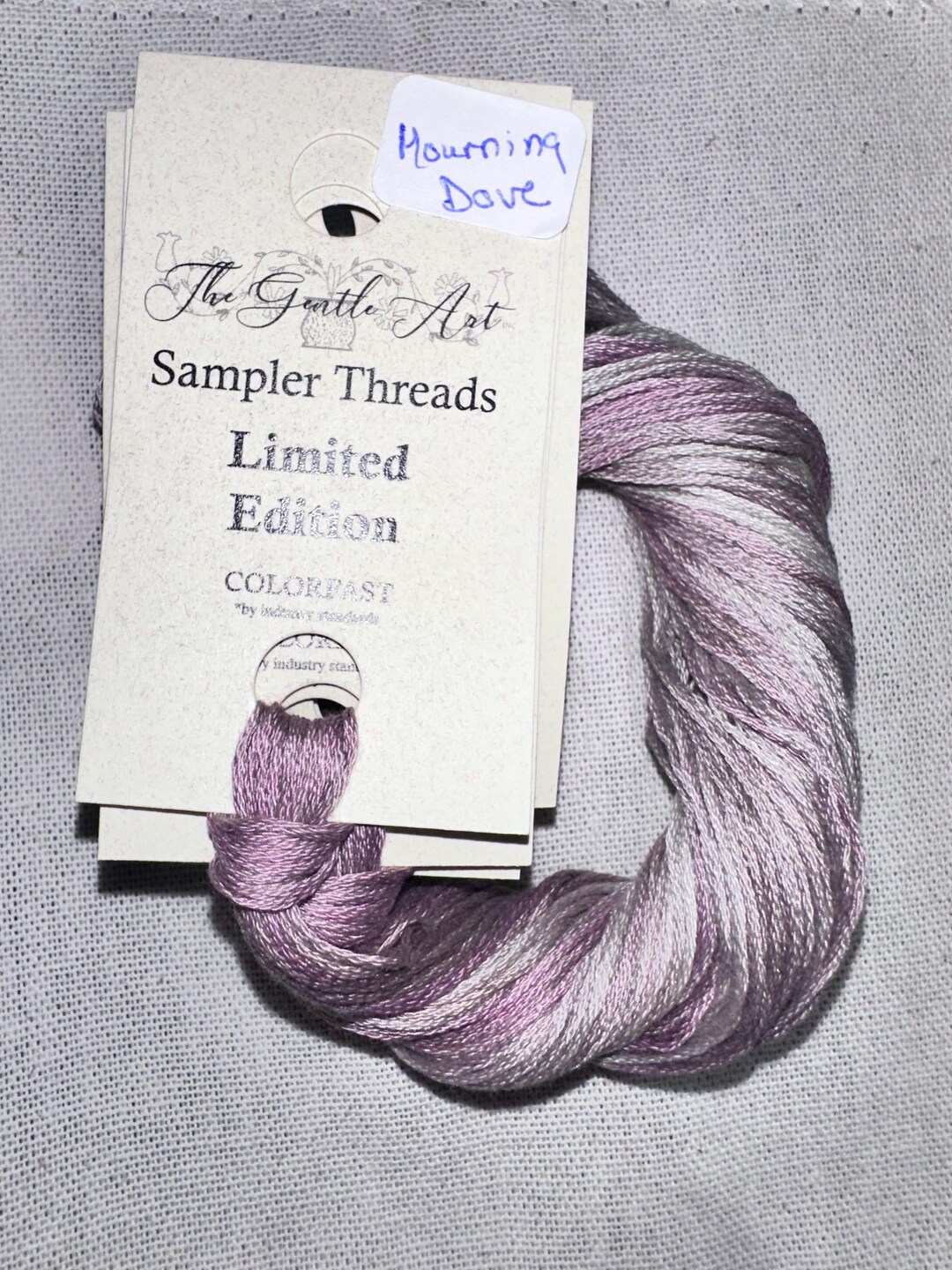 The Gentle Art Sampler Threads Limited Edition Mourning Dove - Etsy