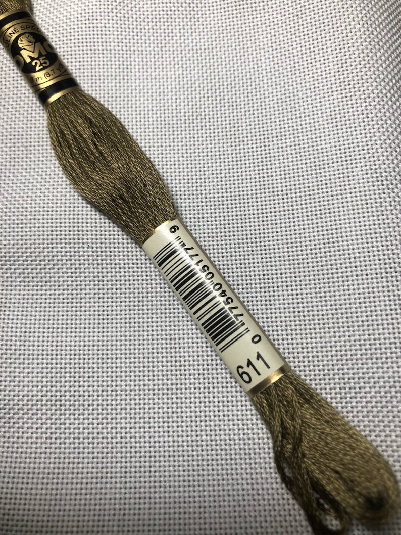 DMC Floss 604 608 610 611 612 Cross Stitch Thread | Etsy