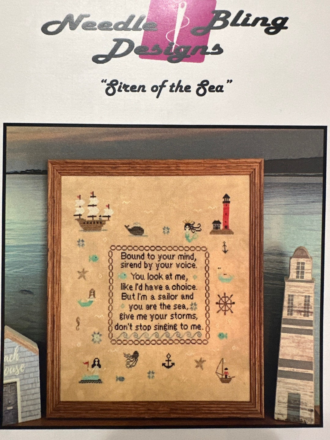 Needle Bling Designs - Siren of the Sea - Sea Poem - Nashville ...