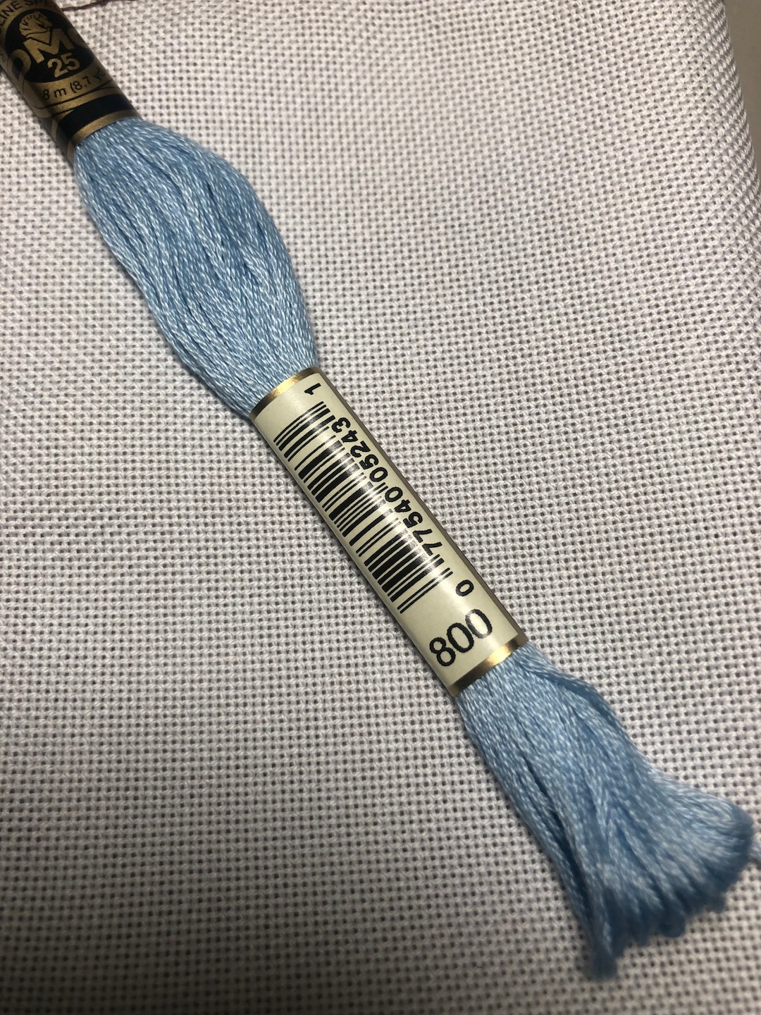 DMC Floss - 800 - 801 - 803 - 813 - 819 - 822 - 824 - 825 - 826 -829 ...