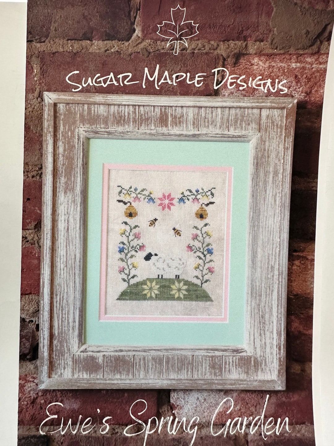 Sugar Maple Designs Ewe's Spring Garden Cross Stitch - Etsy
