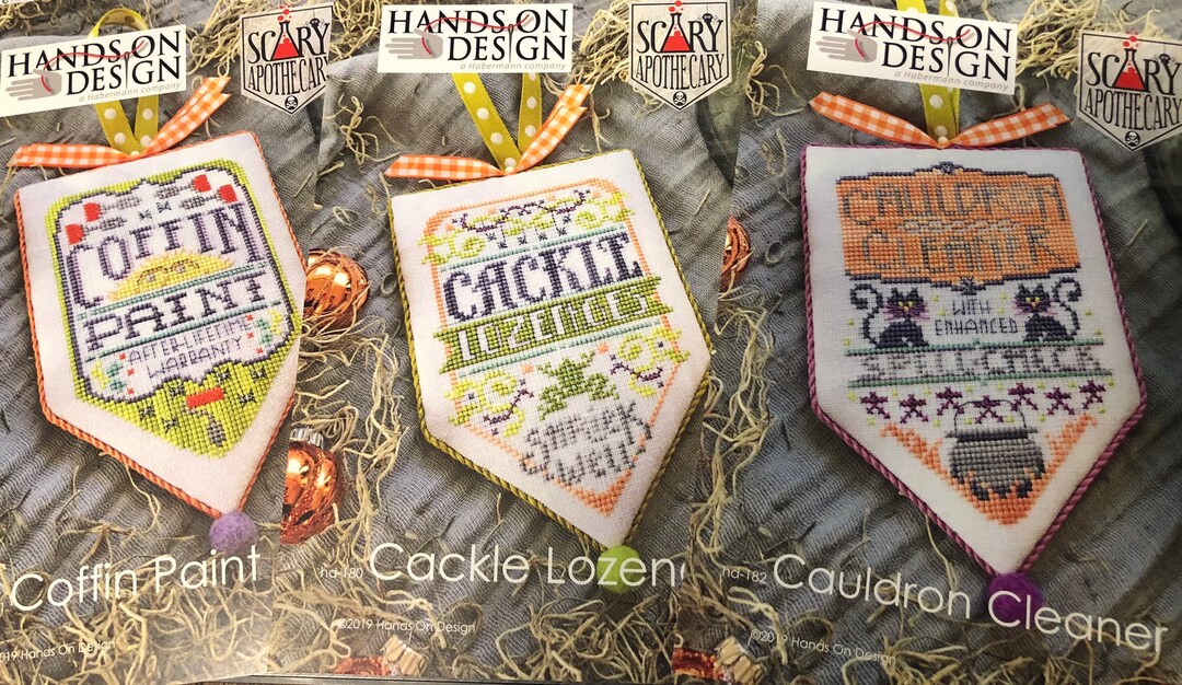 Cauldron Cleaner - Cackle Lozenges - Coffin Paint - Halloween Scary ...