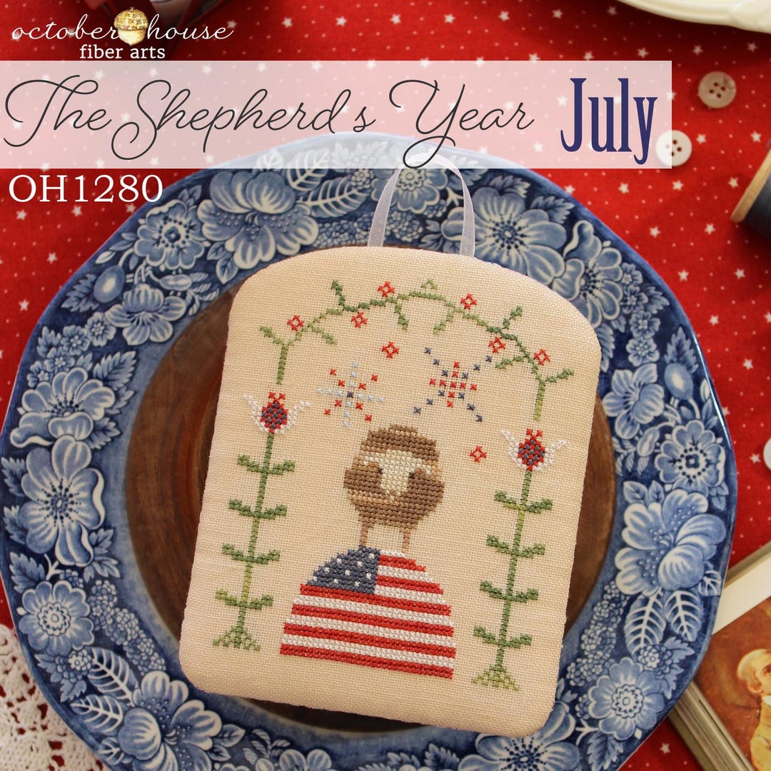 October House Fiber Arts - the Shepherd's Year July - Etsy