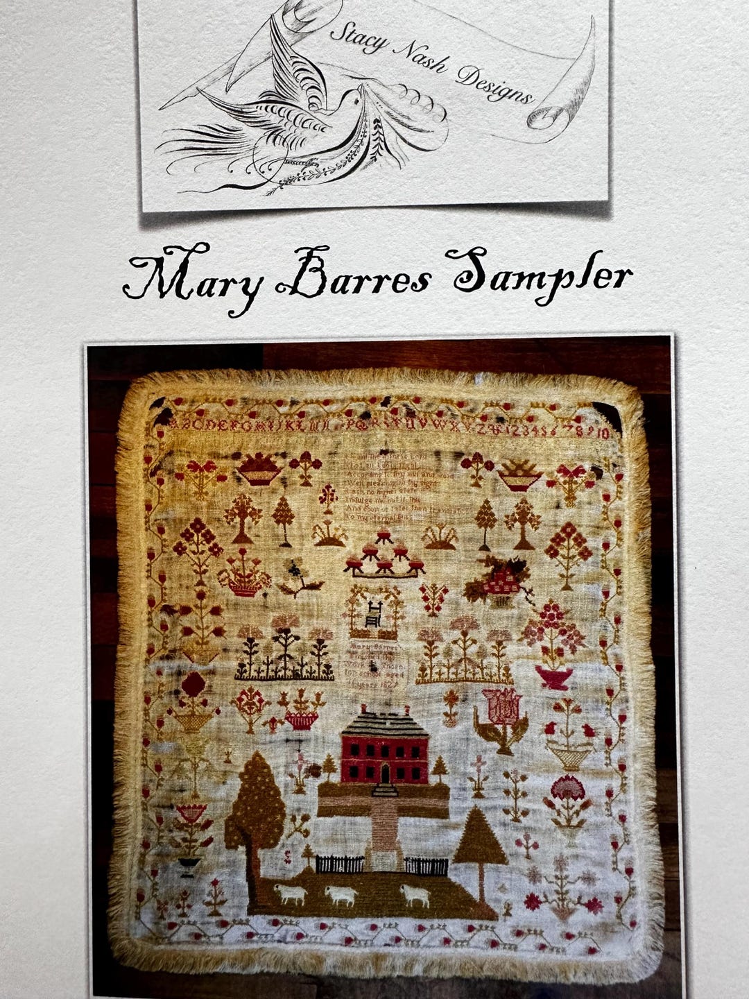 Stacy Nash Designs Mary Barres Sampler - Etsy