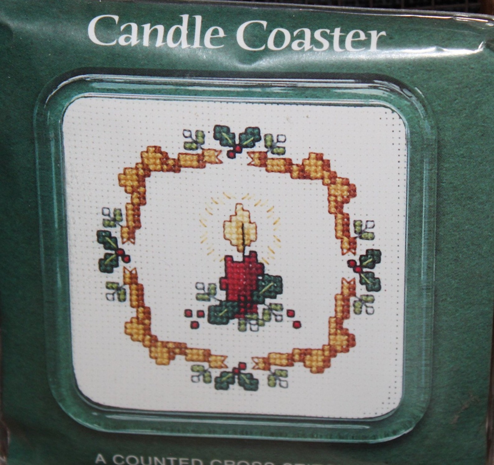 Counted Cross Stitch Coasters Textile Heritage Made in - Etsy