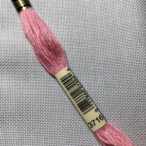 DMC Floss - 3712 - 3713 - 3716 - 3721 - 3722 - 3726 - 3727 - 3743 ...