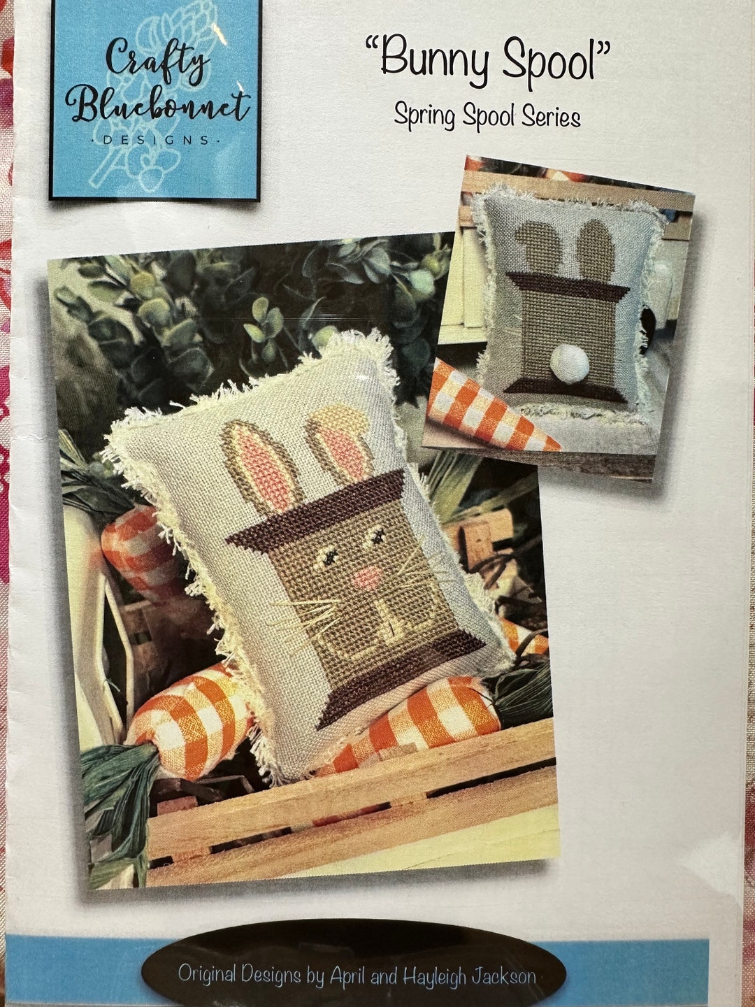 Crafty Bluebonnet Designs - Bunny Spool - Spring Spool Series - Etsy