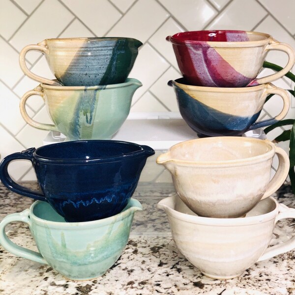 Ceramic Mixing Bowls - Etsy