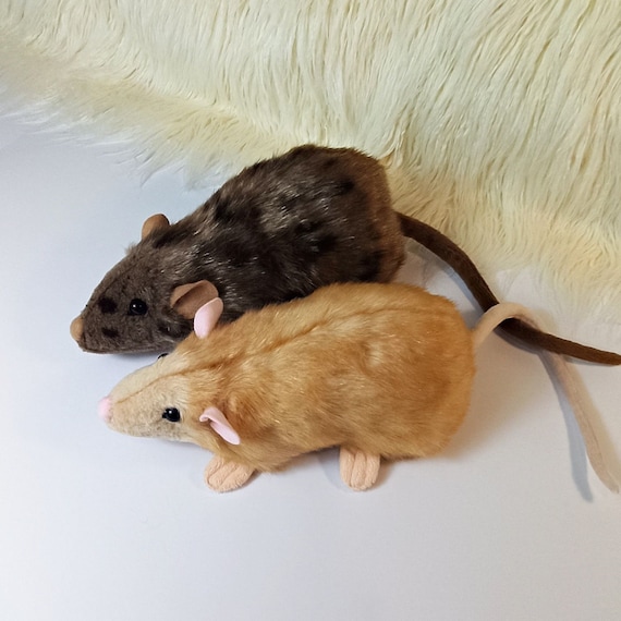 Realistic Rat Plush Stuffed Rat - Etsy