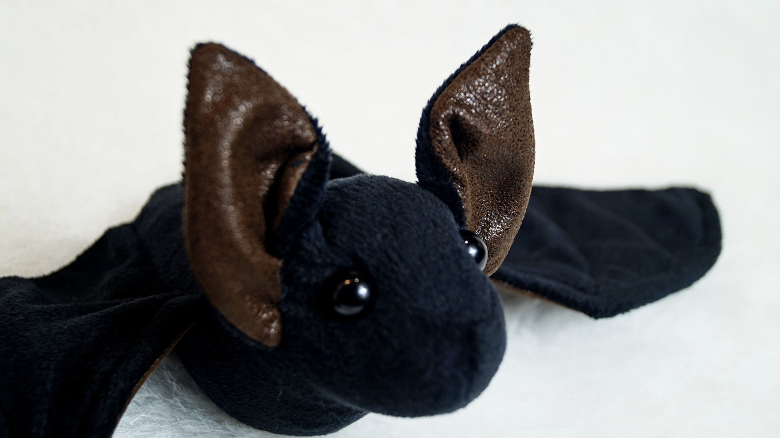 Bat Plush Cute Plush Stuffed Animal Black Bat - Etsy