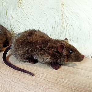 Realistic Rat Plush, Stuffed Rat - Etsy