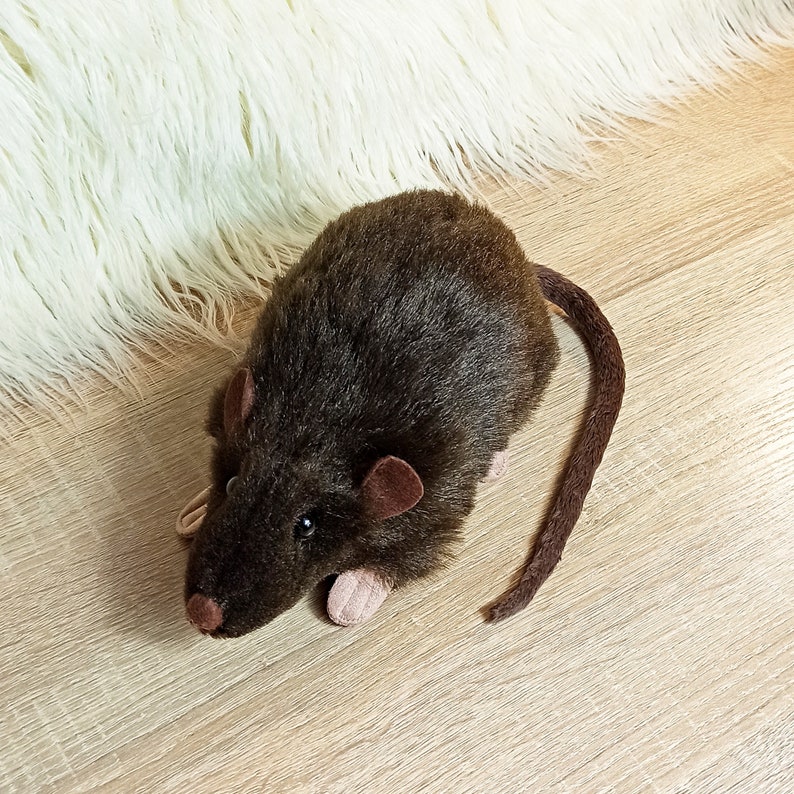 Stuffed Rat Realistic Rat Plush - Etsy