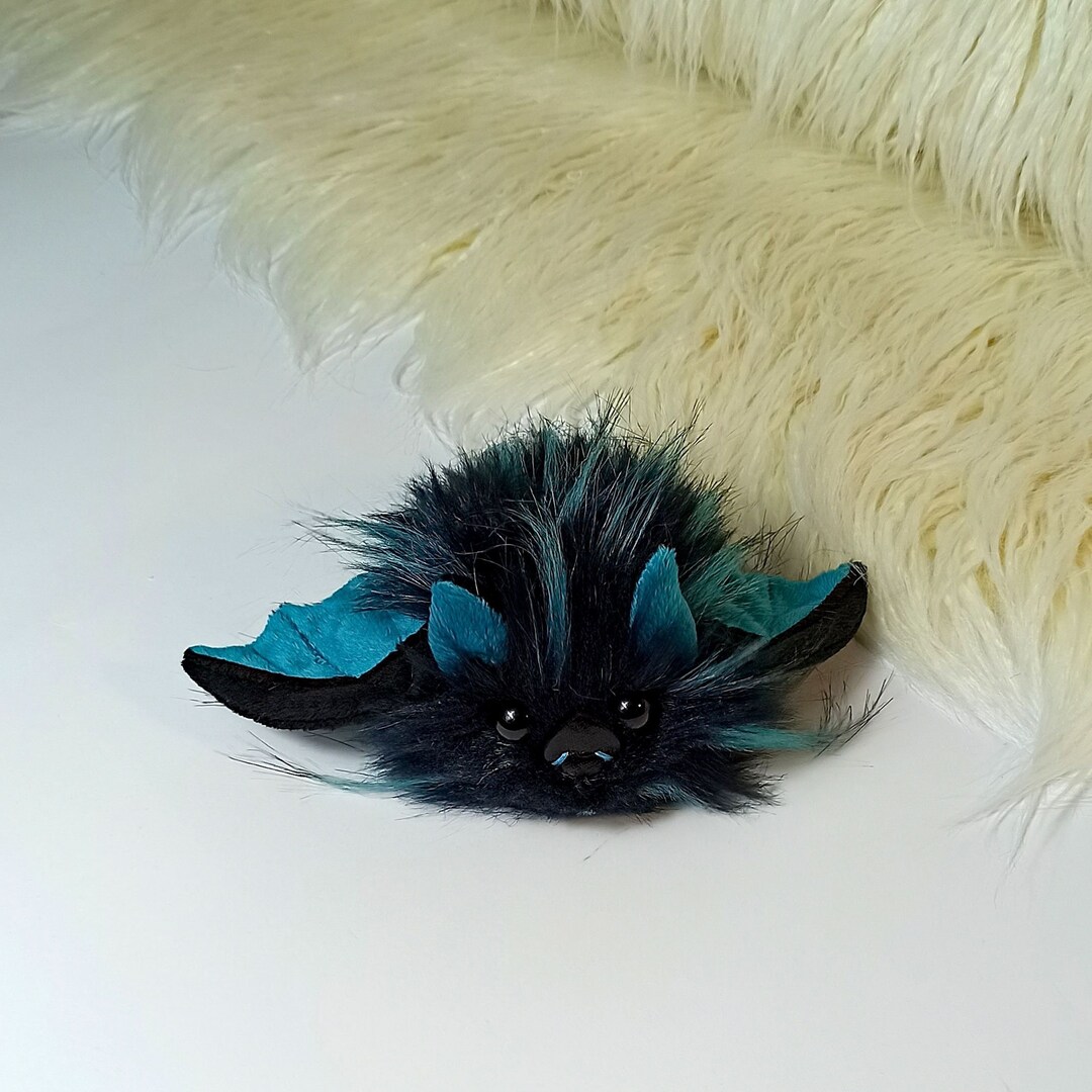 Faux Mink Fur Bat Plush: Soft Gothic Decor - Etsy