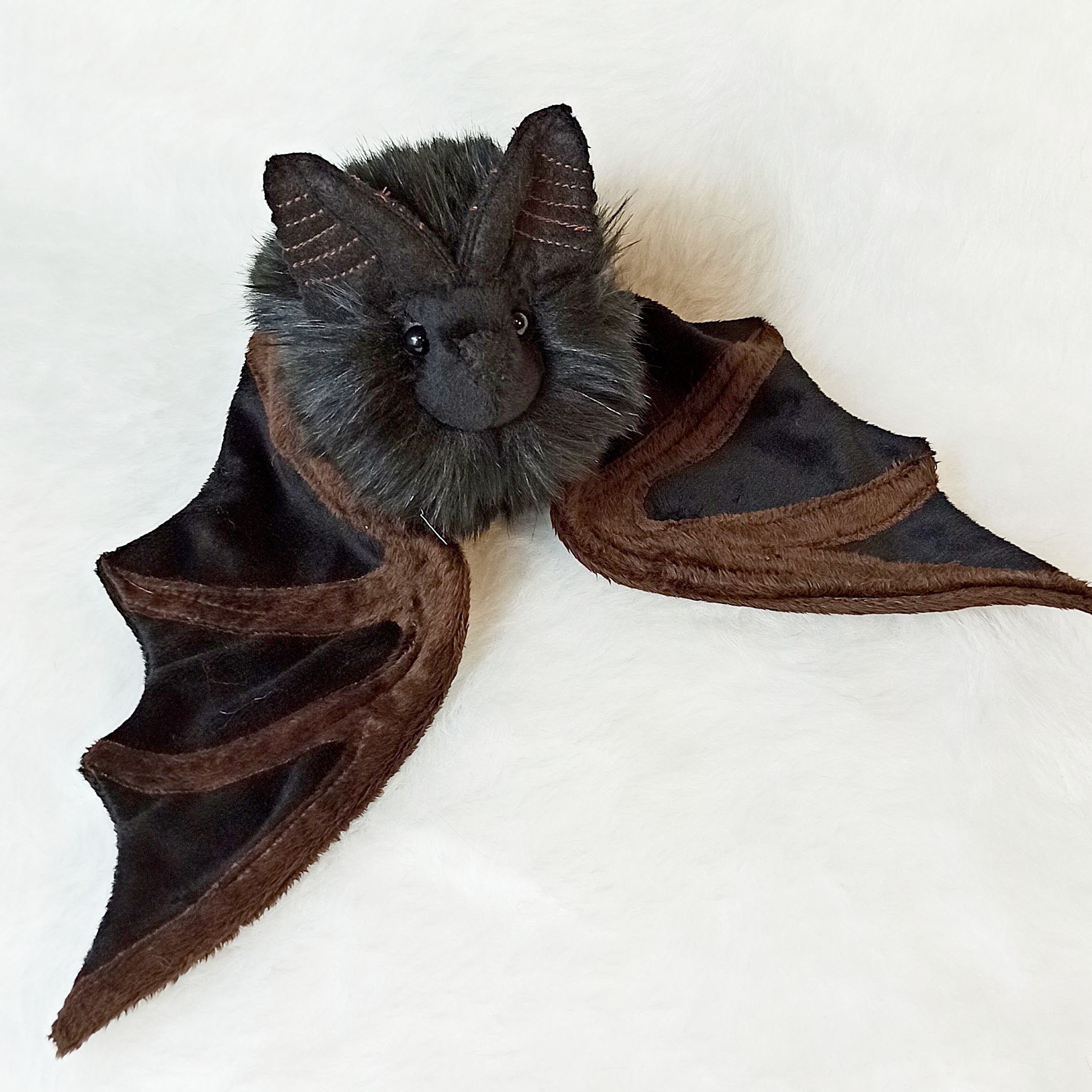 Bat Plush Barbastella Bat Custom Stuffed Animal Bat Lovers - Etsy UK