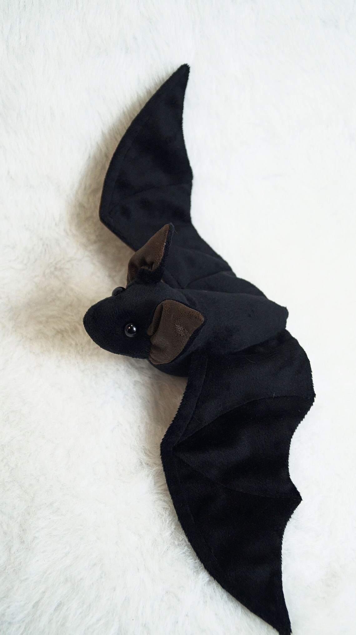 Bat Plush Cute Plush Stuffed Animal Black Bat - Etsy