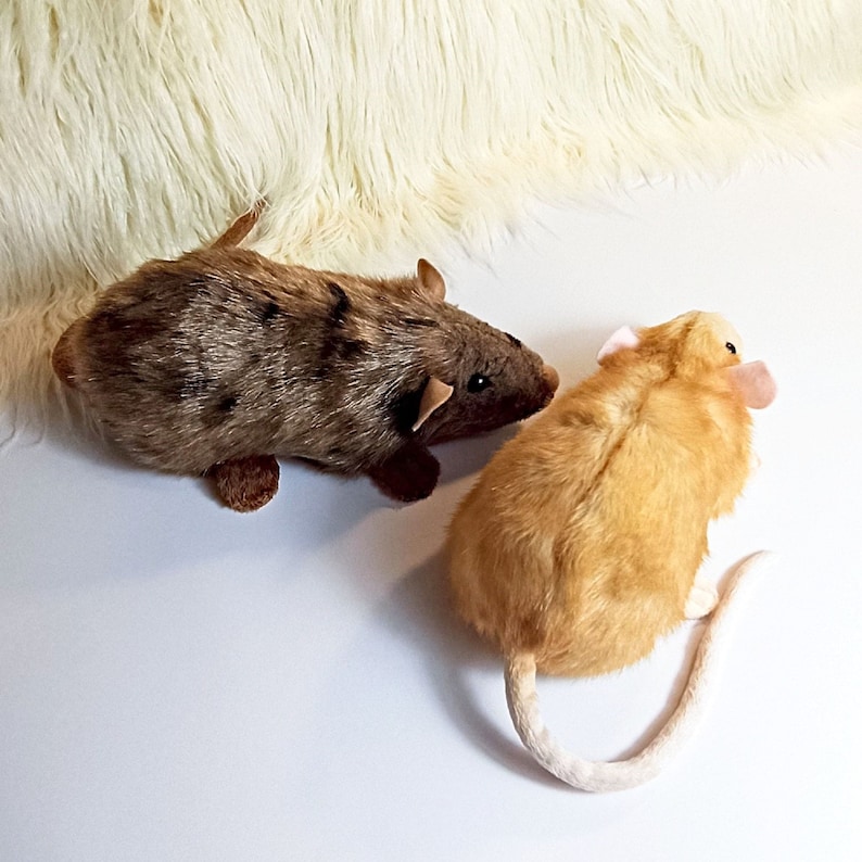 Realistic Rat Plush Stuffed Rat - Etsy