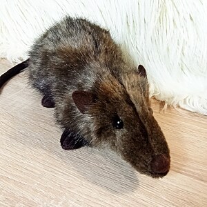 Realistic Rat Plush, Stuffed Rat - Etsy