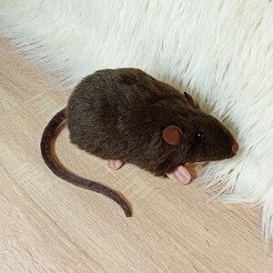 Stuffed Rat Realistic Rat Plush - Etsy