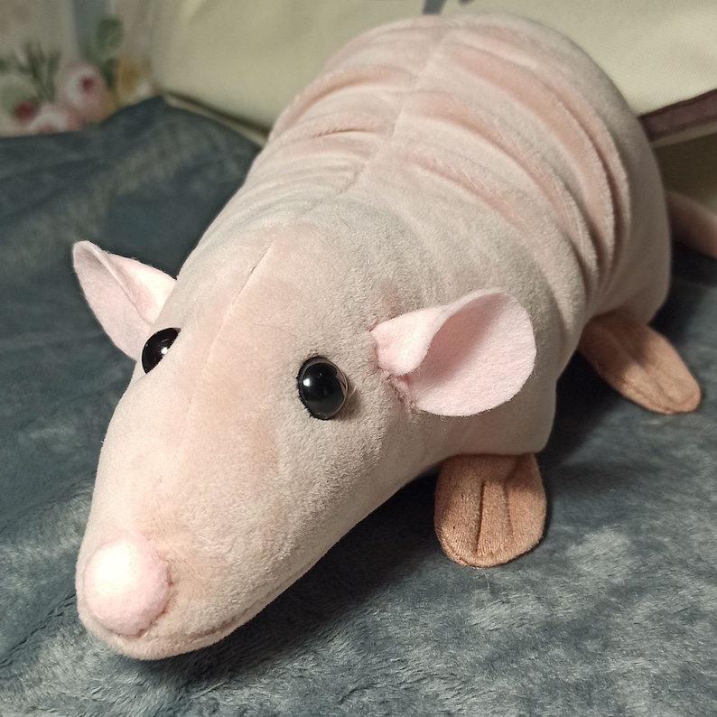 Rat Plush, Hairless Rat Pinky, Sphinx Rats, Original Gift - Etsy