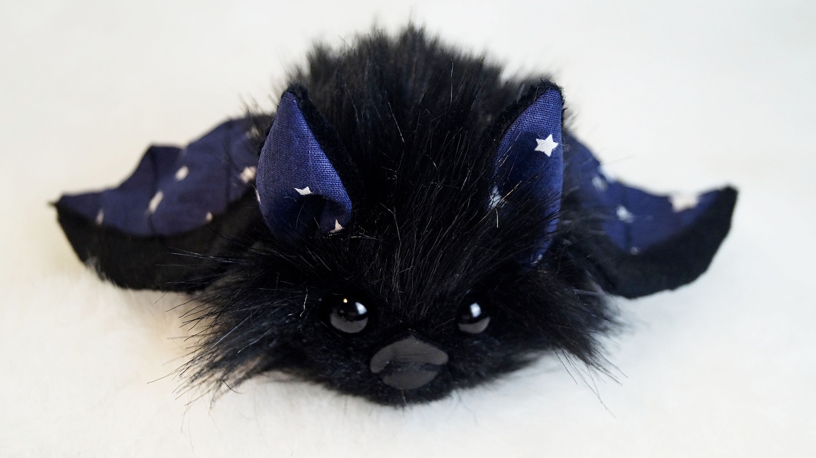 Bat Plush Cute Black Bat Halloween Toy Bat Lovers - Etsy