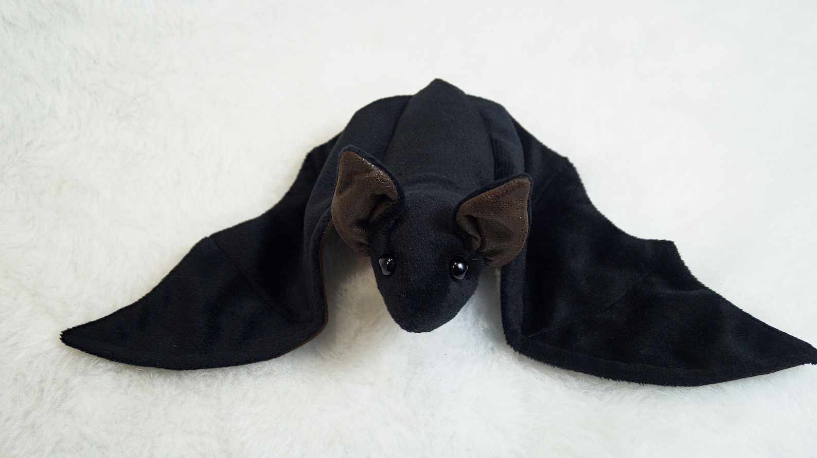 Bat Plush Cute Plush Stuffed Animal Black Bat - Etsy