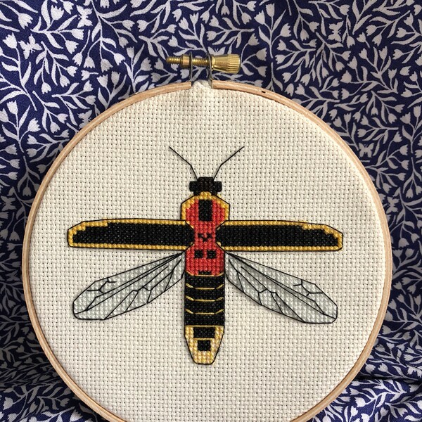Firefly Cross Stitch - Etsy
