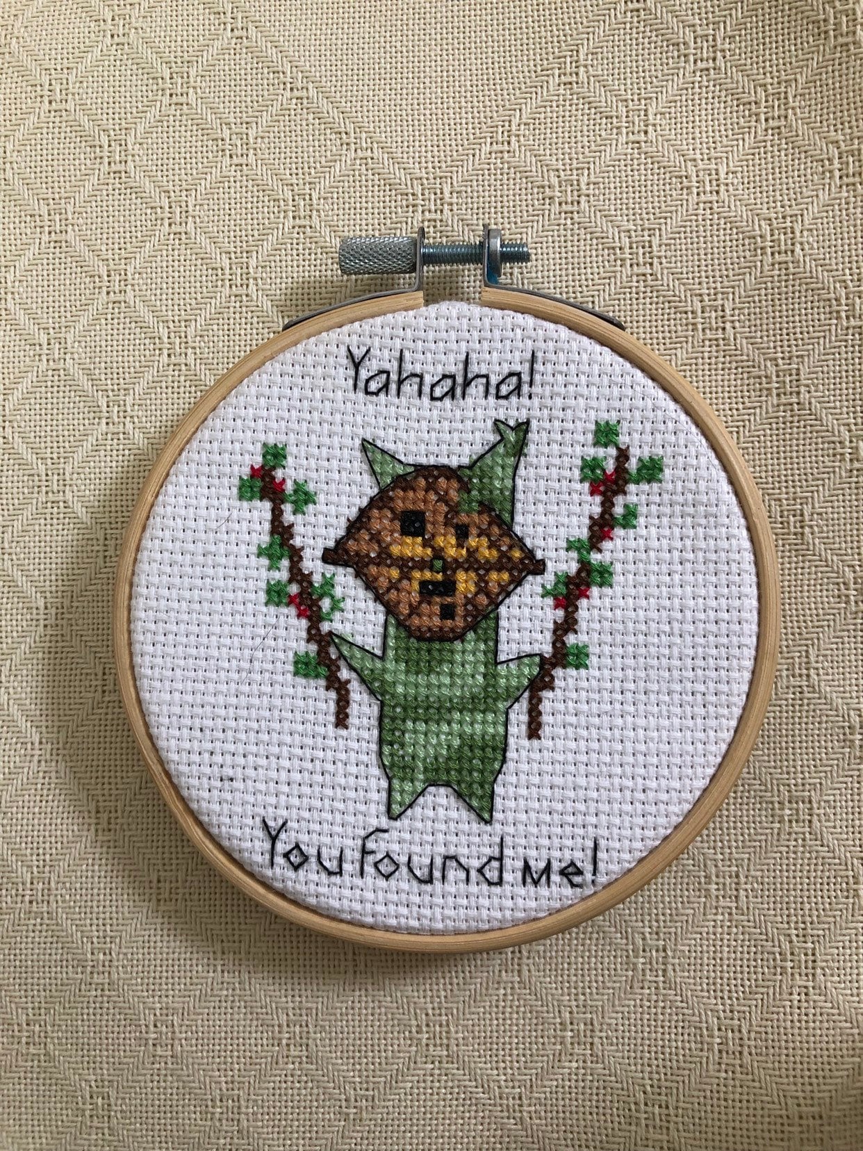 Legend of Zelda Breath of the Wild Korok Cross Stitch Pattern | Etsy