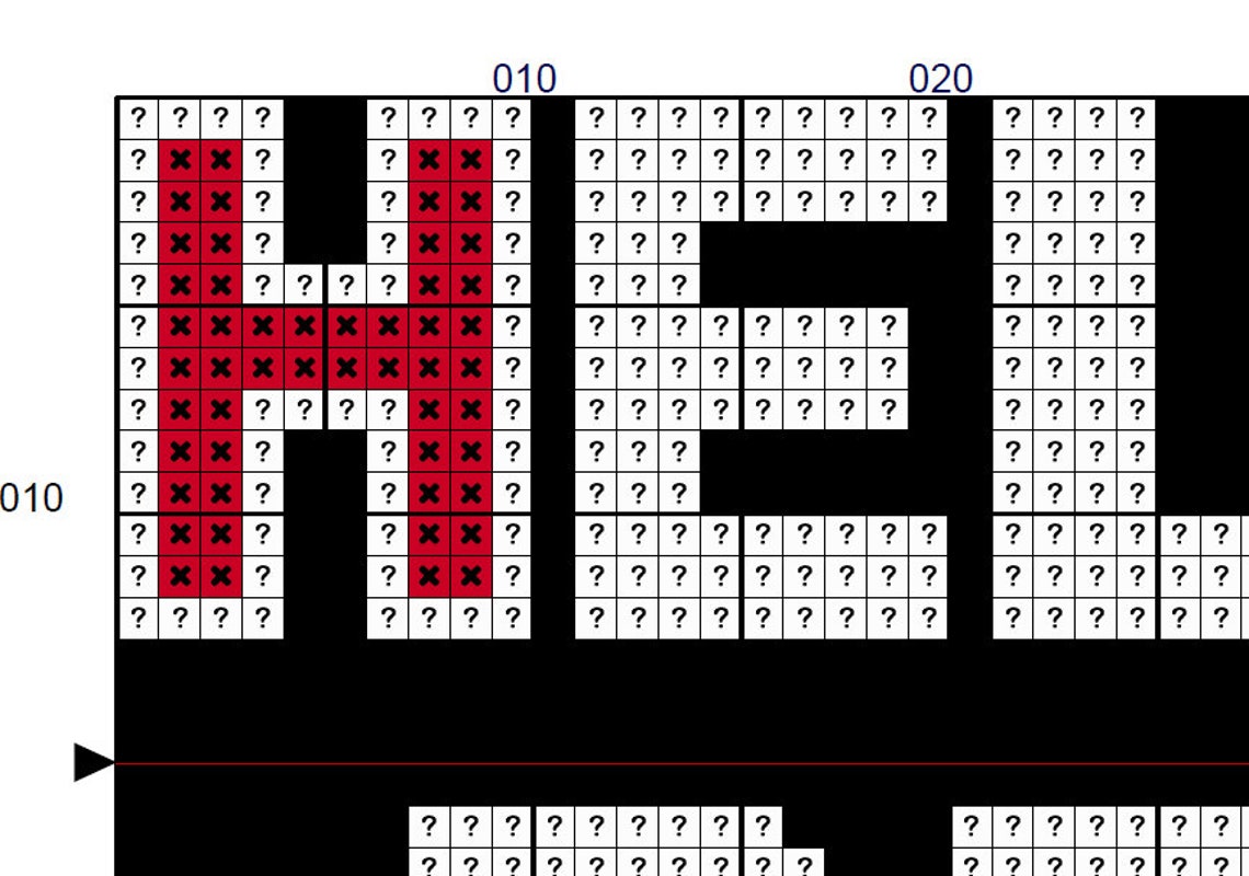 Ohio Hell is Real Billboard Cross Stitch PDF Instant - Etsy