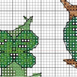 Legend of Zelda Breath of the Wild Korok Cross Stitch Pattern - PDF ...