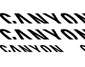 Custom Canyon Bikes Frame Decals Stickers. Made From High - Etsy