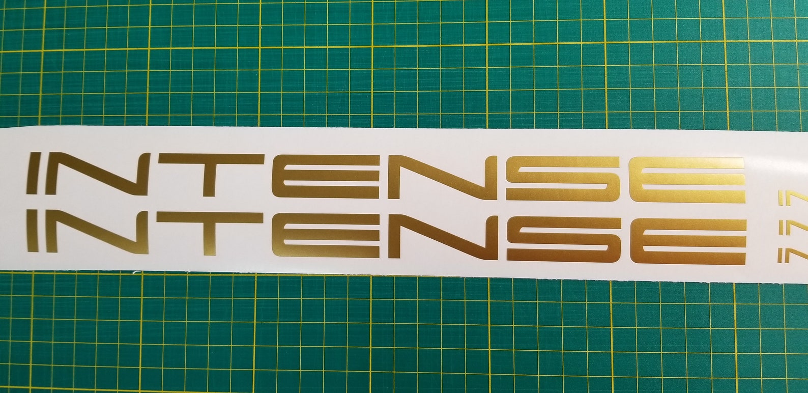 Custom Made Intense Style Bike Frame Decals Stickers. Made - Etsy