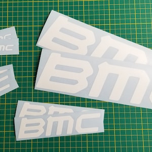 Custom BMC Bikes Frame Decals Stickers. Made From High Quality Vinyl ...