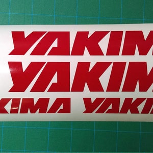 Yakima Fairing Rack Replacement Decals Stickers. Bike Board Surf Kayak ...