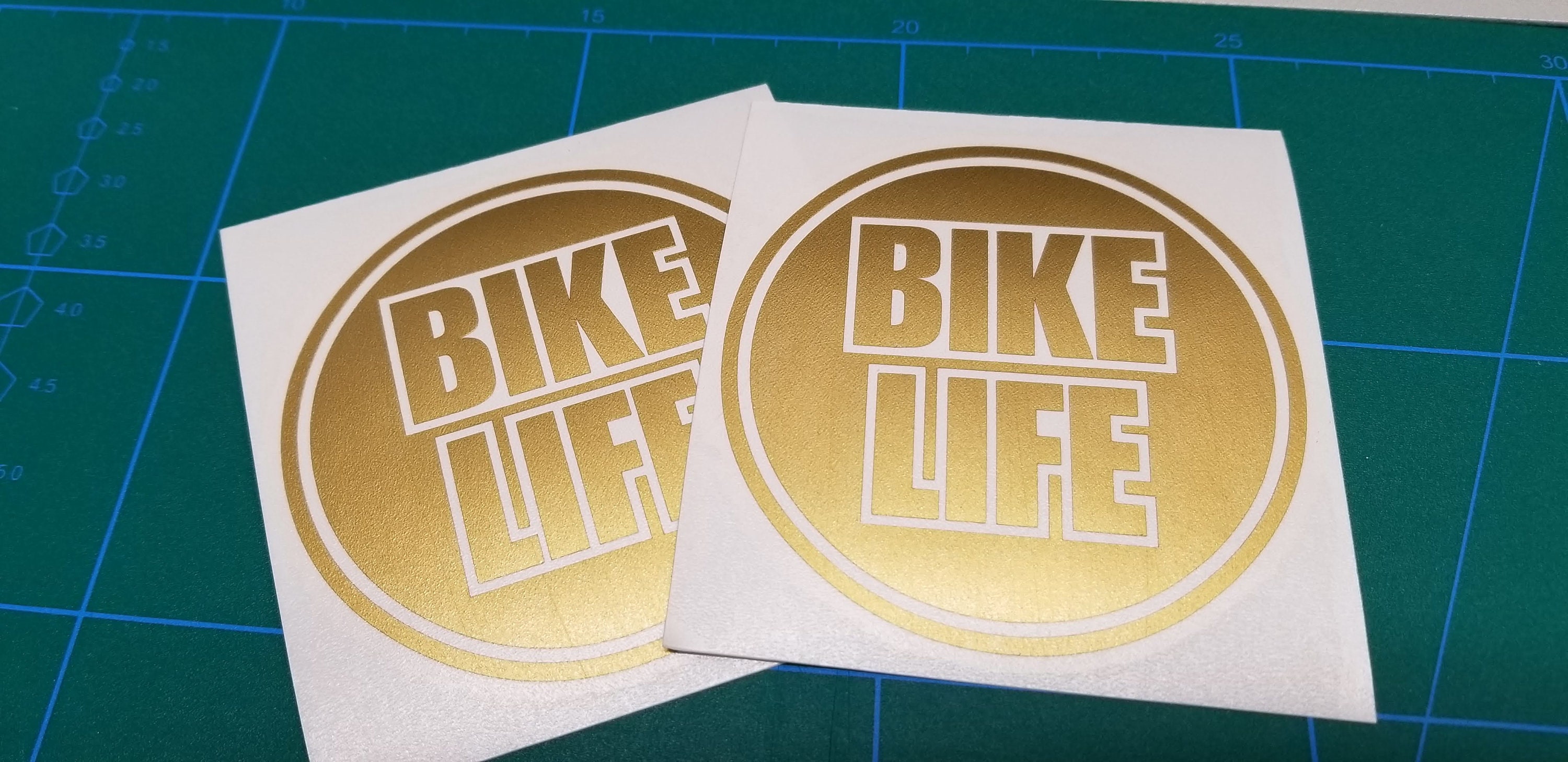 Bike Life Circle Decals Stickers. Made From High Quality Vinyl. Lots of ...