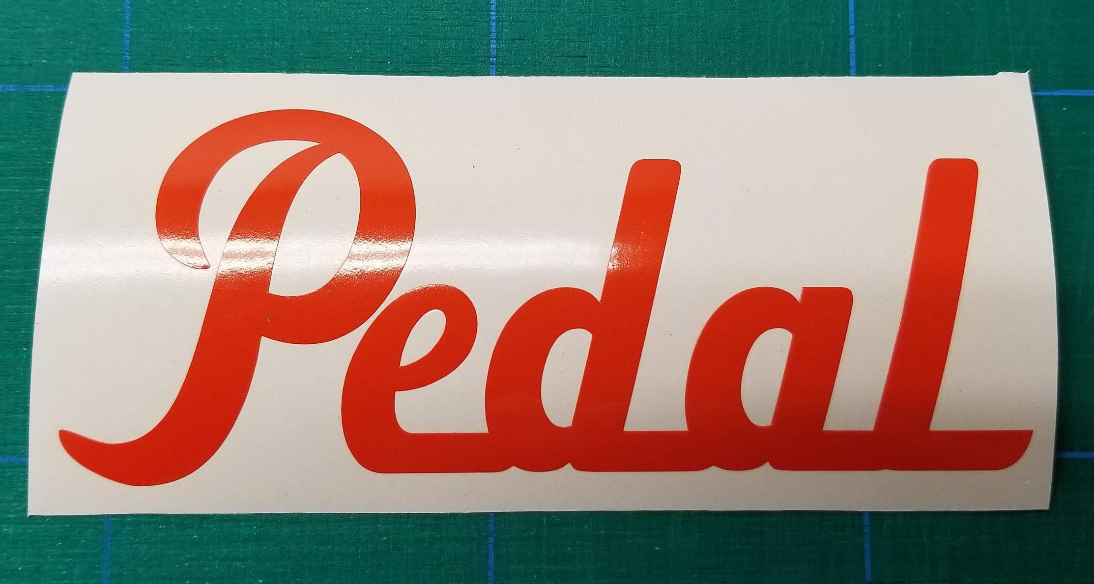 Pedal Decal. For your Car or Truck Window Decal Sticker. MTB | Etsy