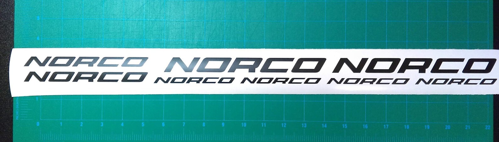 Custom Made Norco Style Bike Frame Decals Stickers. Made From - Etsy