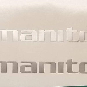 Manitou Logo Decals Stickers. Frame Fork Shock. Lots of Colors to ...