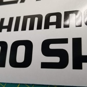 Shimano Logo Decals Stickers. Frame Fork Shock Wheels. Lots of Colors ...