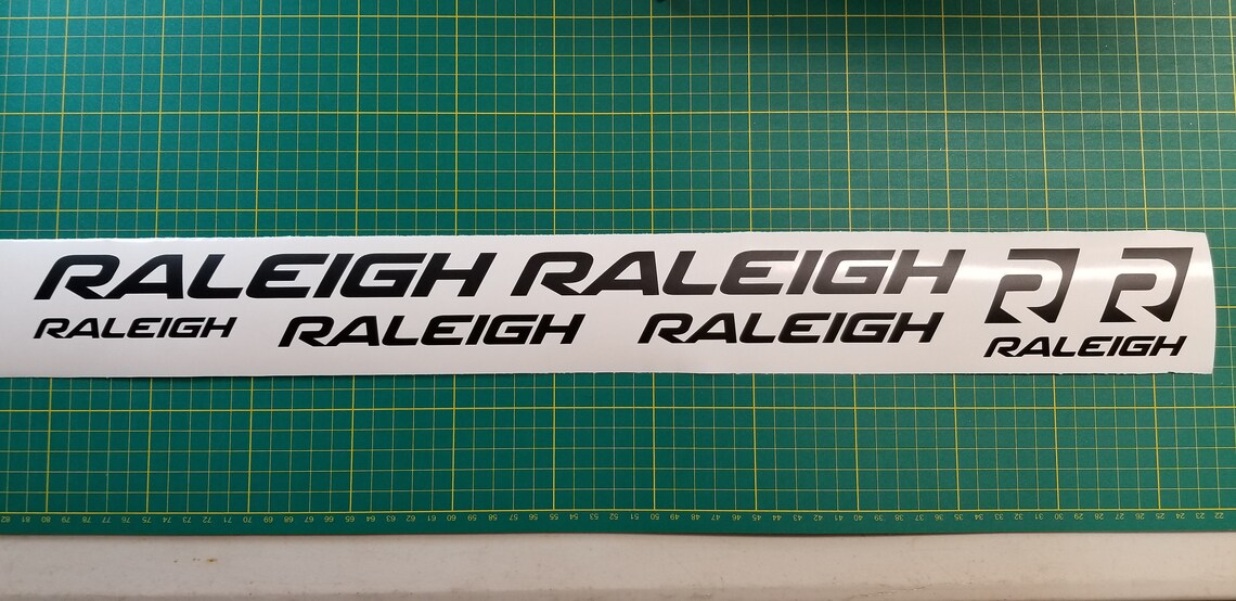 Custom Made Raleigh Style Bike Frame Decals Stickers. Made | Etsy
