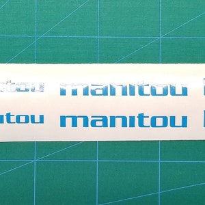Manitou Logo Decals Stickers. Frame Fork Shock. Lots of Colors to ...