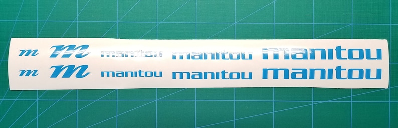 Manitou Logo Decals Stickers. Frame Fork Shock. Lots of Colors - Etsy