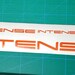 Custom Made Intense Style Bike Frame Decals Stickers. Made From High ...