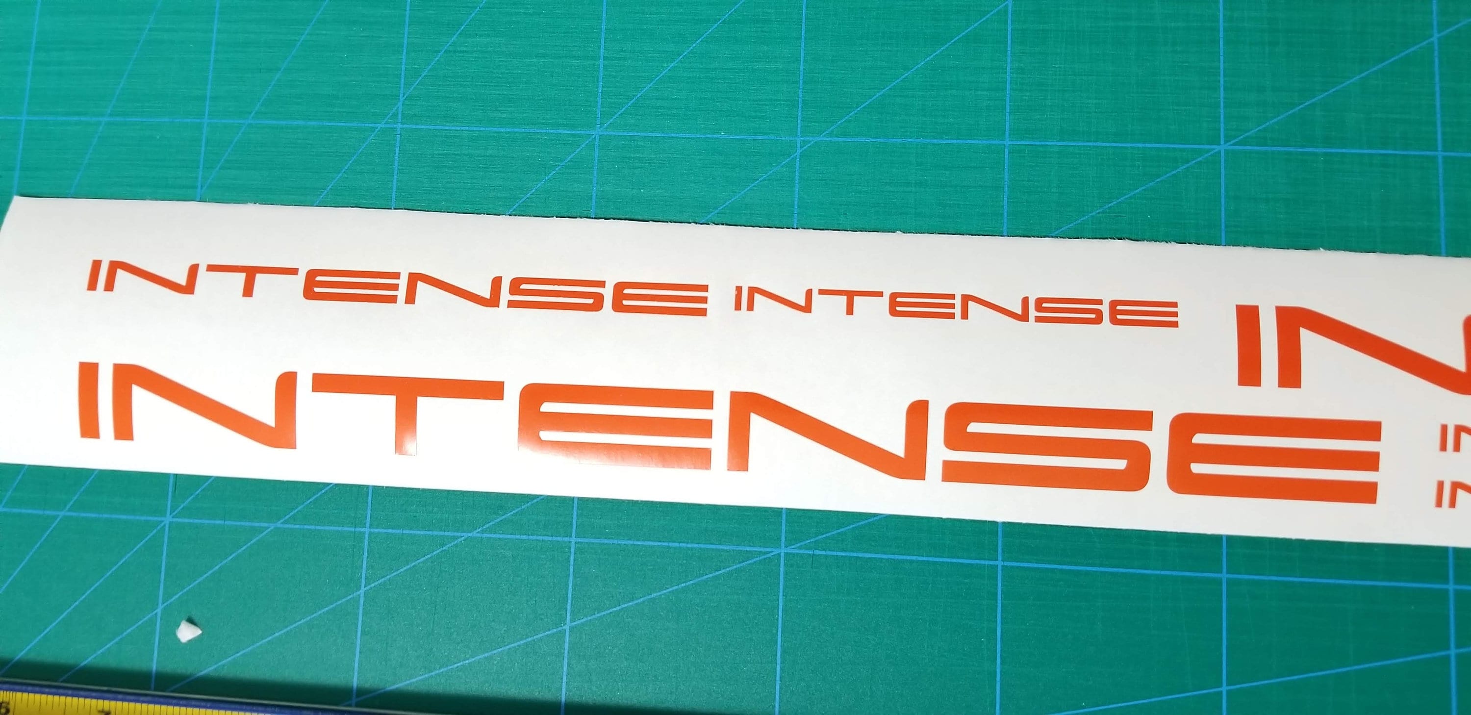 Custom Made Intense Style Bike Frame Decals Stickers. Made | Etsy