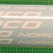 Custom Made Norco Style Bike Frame Decals Stickers. Made From High ...