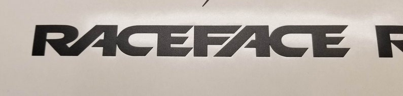 Race Face Logo Decals Stickers. Frame Fork Shock Wheels. Lots - Etsy