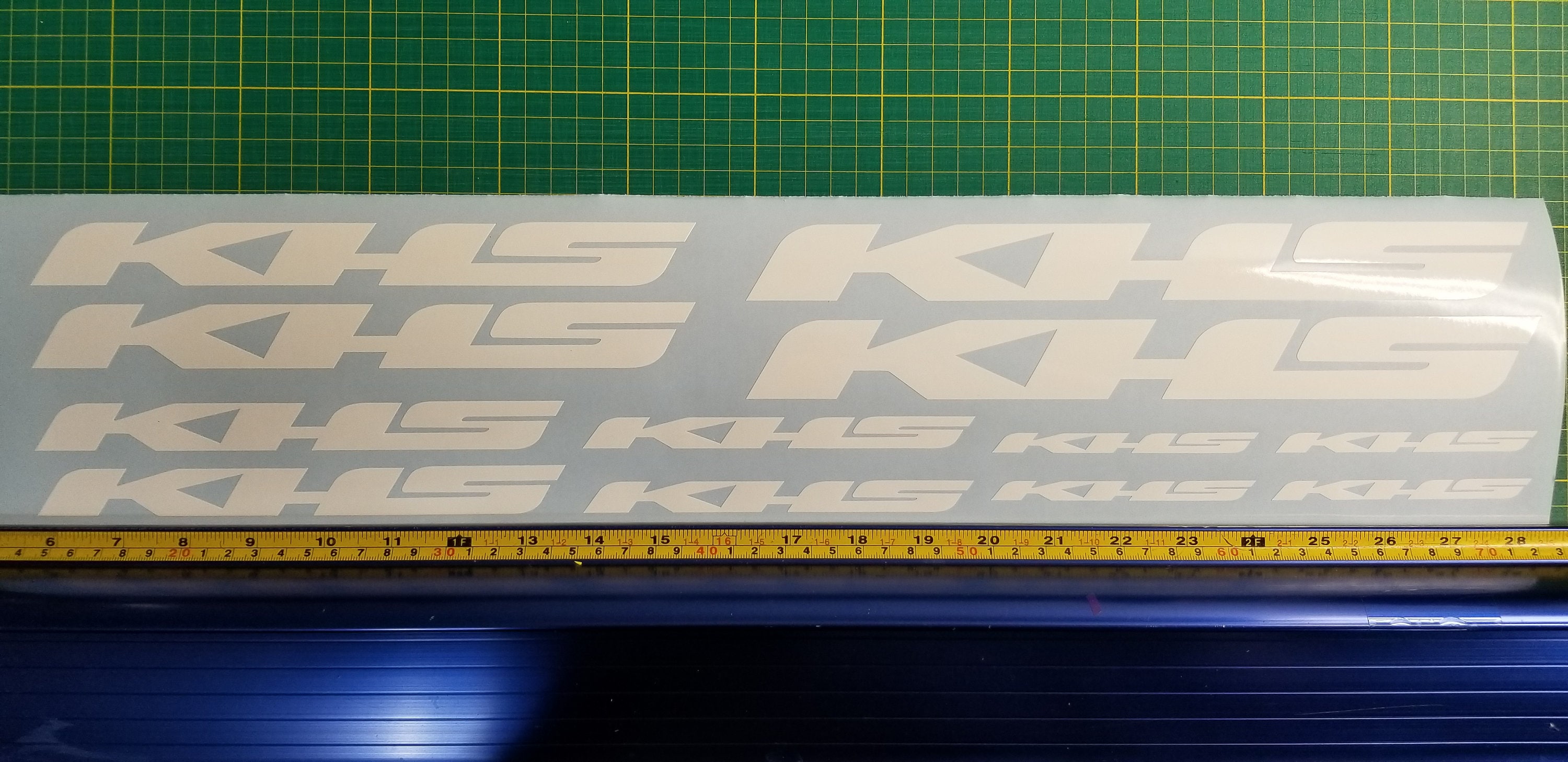 Custom Made KHS Style Bike Frame Decals Stickers. Made From High ...